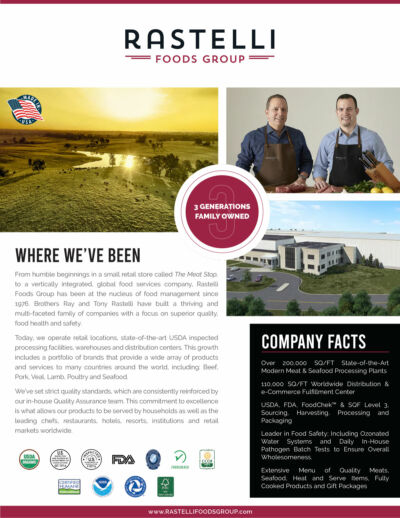About Rastelli Foods Group